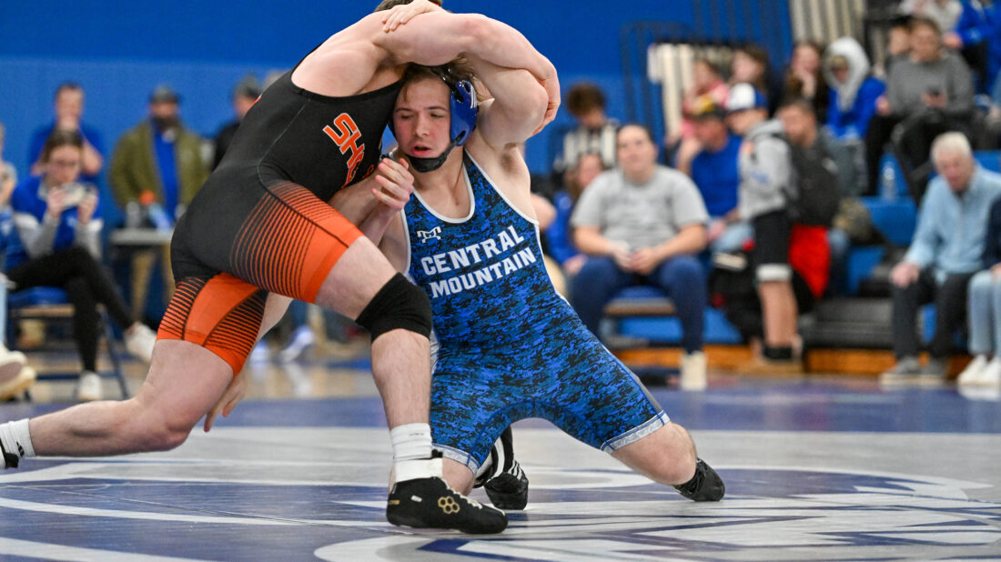 Central Mountain wrestling dominates Jersey Shore 69-6 in dual opener ...
